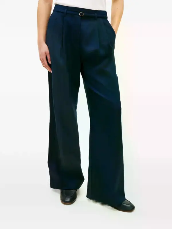 Tommy Hilfiger Belted Wide Leg Trousers