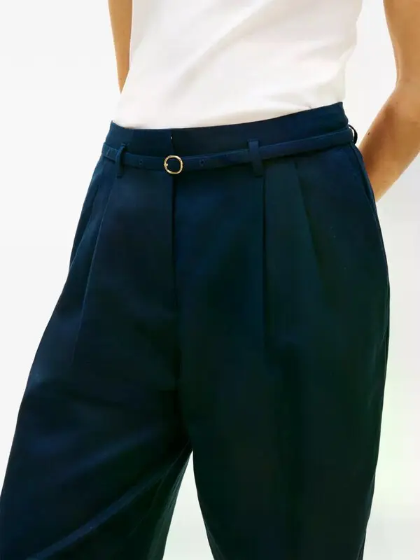 Tommy Hilfiger Belted Wide Leg Trousers