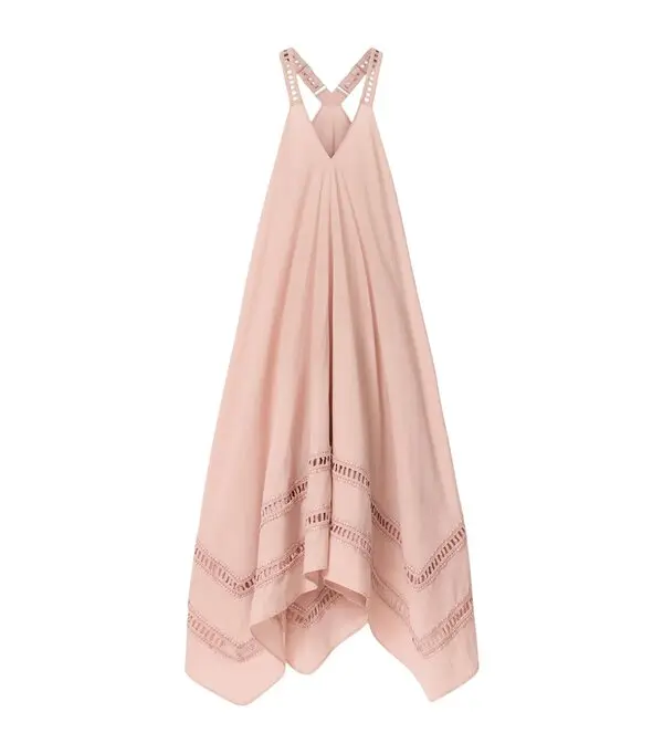 ALLSAINTS Organic Cotton Midi Dress