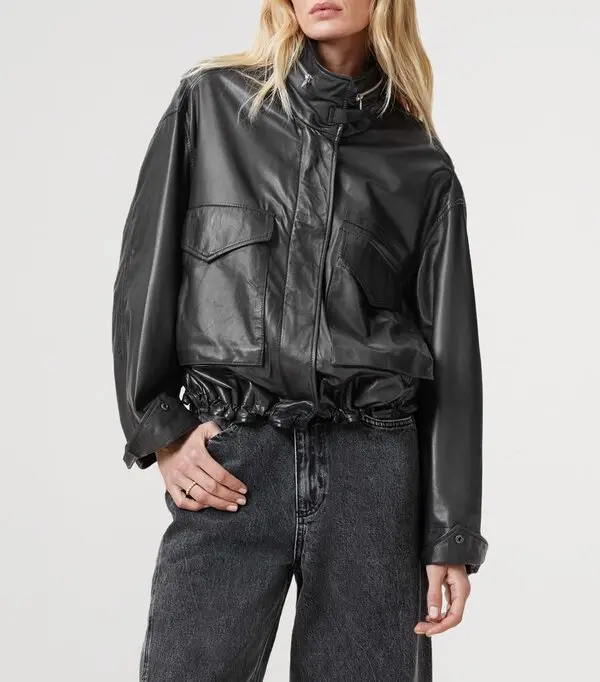 ALLSAINTS Clay Leather Jacket