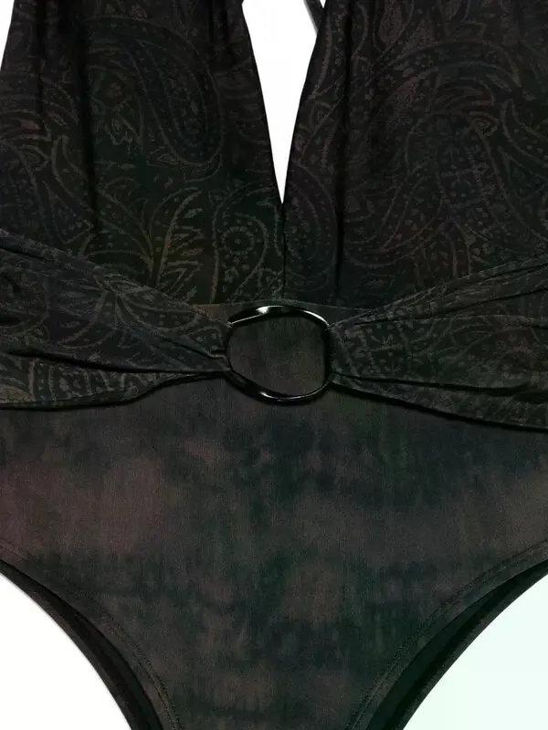 CIA MARÍTIMA Paisley Print One-piece Swimsuit
