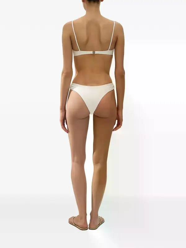 Faithfull The Brand Halo Broderie Anglaise Bikini Bottoms - White