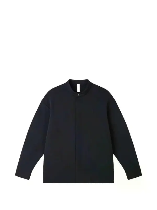 CFCL Soft Milan Stand-collar Long-sleeve Shirt - Blue
