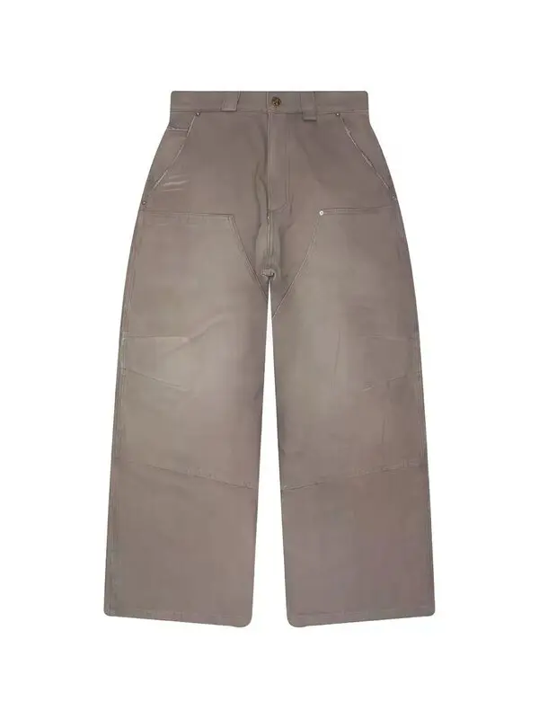 WILLY CHAVARRIA Stockton Wide-leg Trousers - Neutrals
