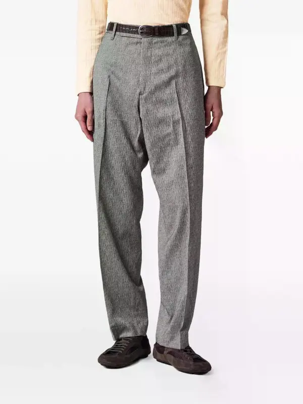 Paul Smith Pressed Crease Relaxed Fit Trousers