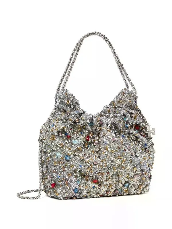 Tory Burch Mini Fleming Embellished Bag