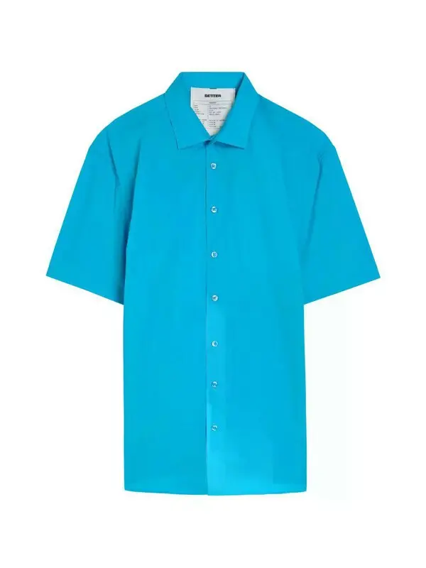 BETTTER Short-sleeve Cut-out Shirt