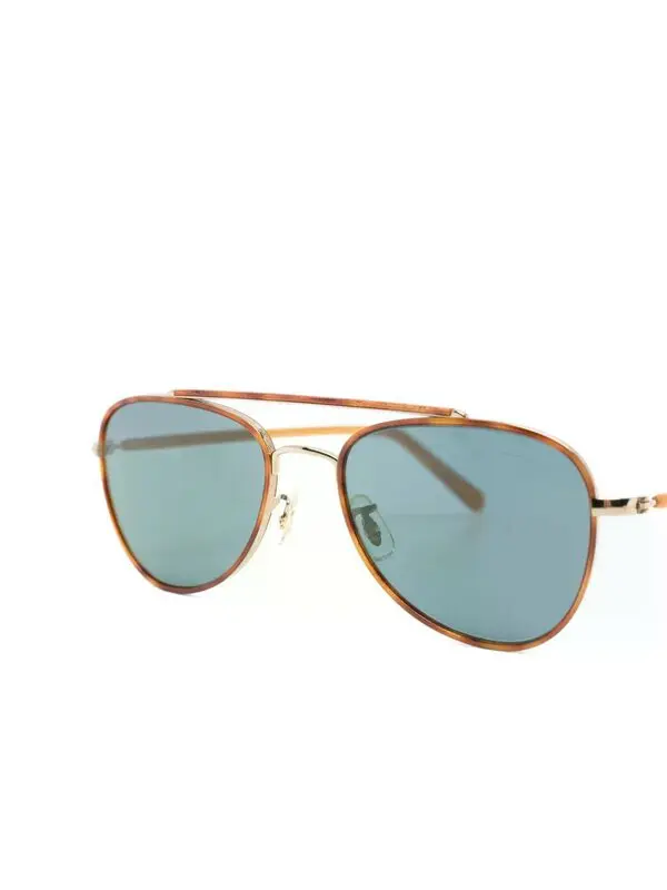 Oliver Spencer Sacoye Aviator Sunglasses