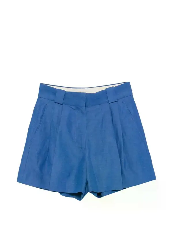 BLAZÉ MILANO Pleated Shorts - Blue