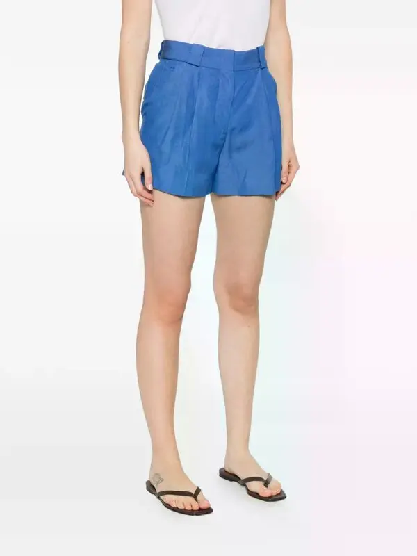 BLAZÉ MILANO Pleated Shorts - Blue