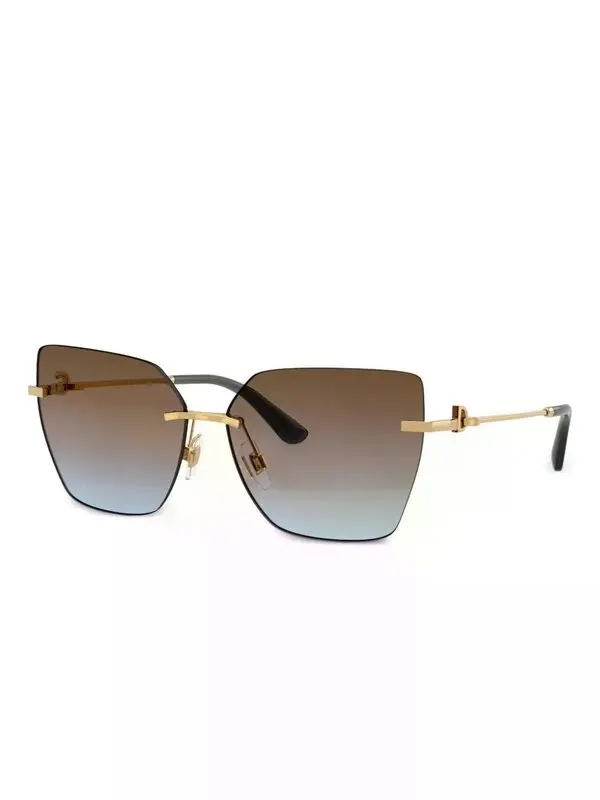 Dolce & Gabbana Geometric Frame Sunglasses