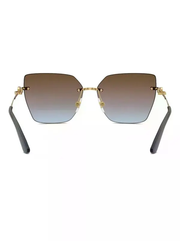 Dolce & Gabbana Geometric Frame Sunglasses