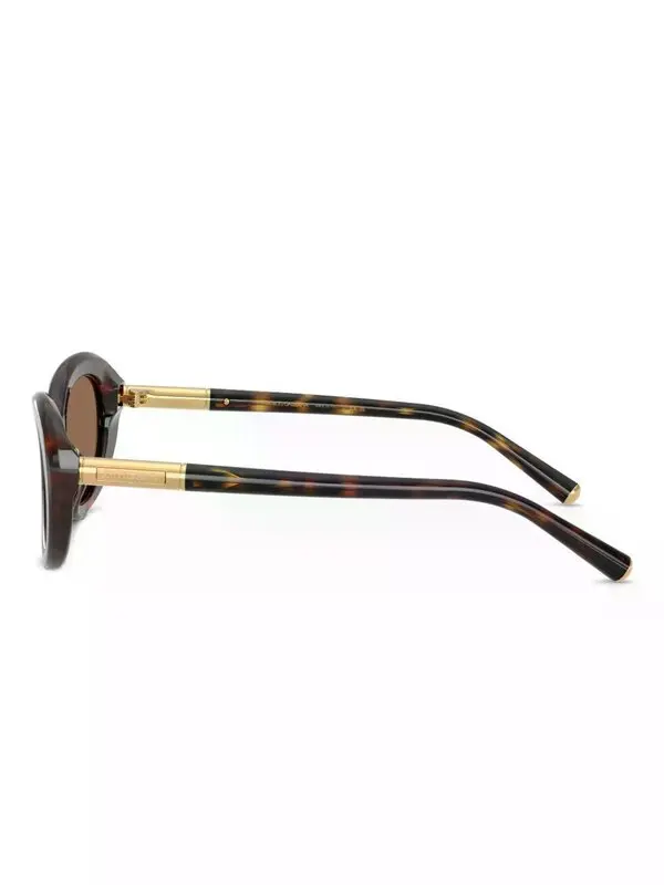 Dolce & Gabbana Tortoiseshell Oval-frame Sunglasses