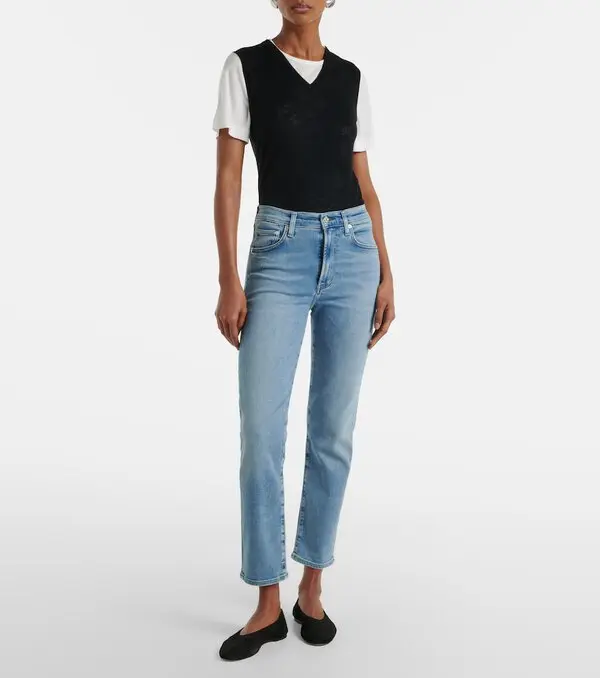 Citizens Of Humanity Caia High-rise Straight Jeans