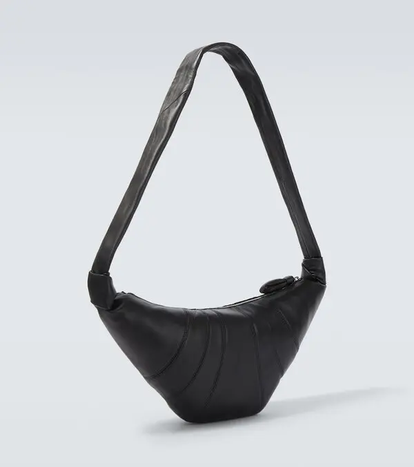 LEMAIRE Croissant Shoulder Bag - Black