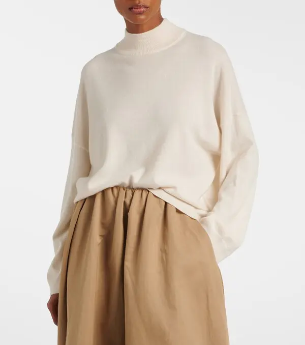 Brunello Cucinelli Cashmere High Neck Sweater