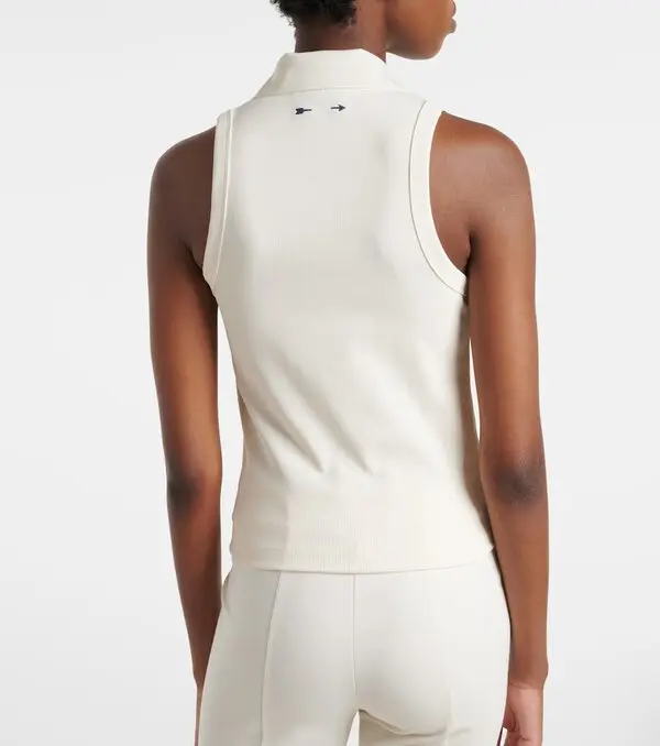 The Upside Courtship Henri Top In Cream - White
