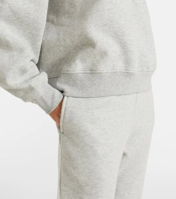 The Upside Paloma Oversized Cotton-blend Jersey Sweatshirt