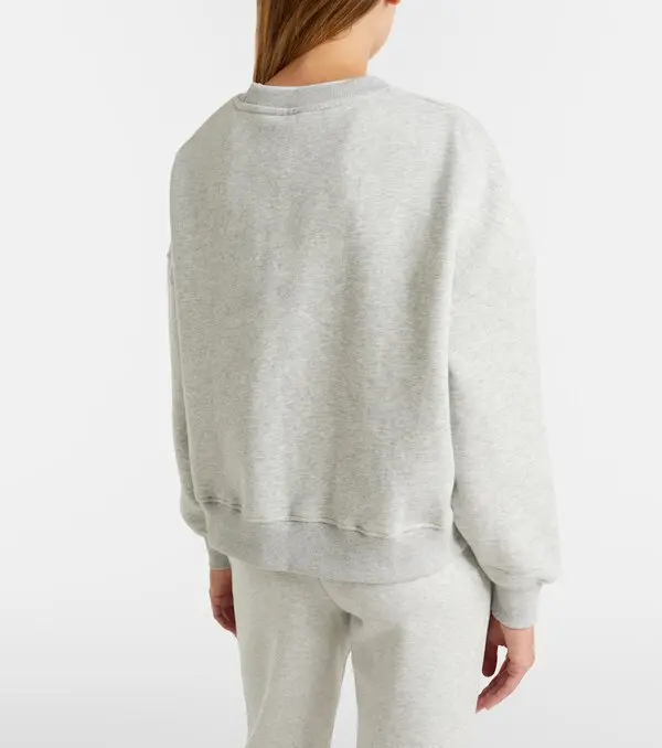 The Upside Paloma Oversized Cotton-blend Jersey Sweatshirt