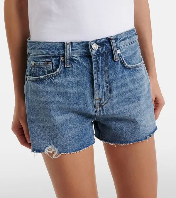 7 For All Mankind June Denim Shorts