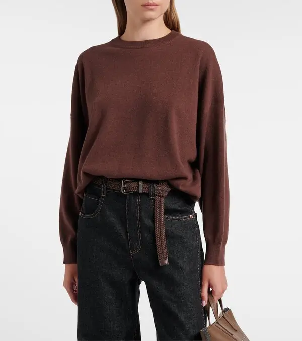 Brunello Cucinelli Monili Cashmere Sweater