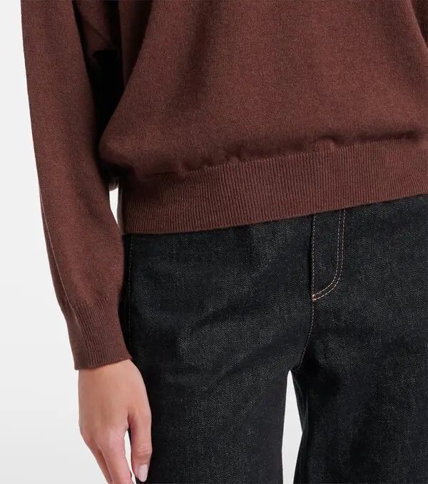 Brunello Cucinelli Monili Cashmere Sweater