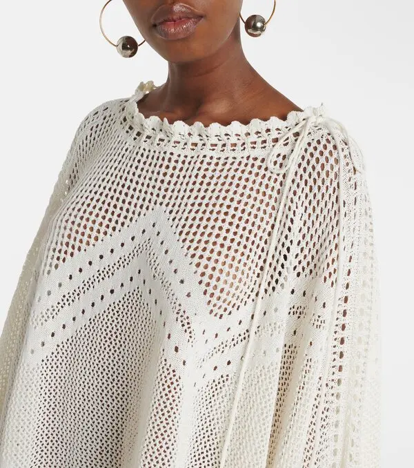 Isabel Marant Étoile Metilia Belted Crochet Minidress