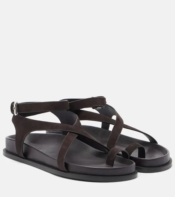 A.emery Jalen Slim Suede Sandals