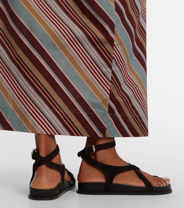 A.emery Jalen Slim Suede Sandals