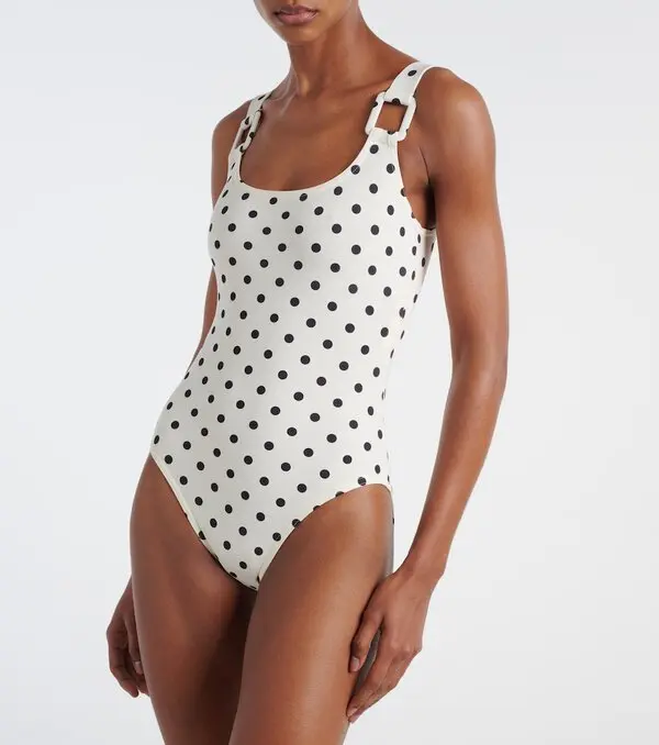 KARLA COLLETTO Polka Dot One Piece Swimsuit