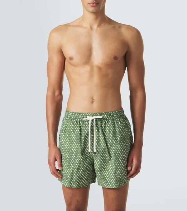 Zegna Printed Swim Trunks