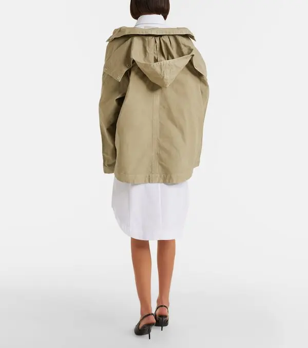Victoria Beckham Cotton Cargo Skirt