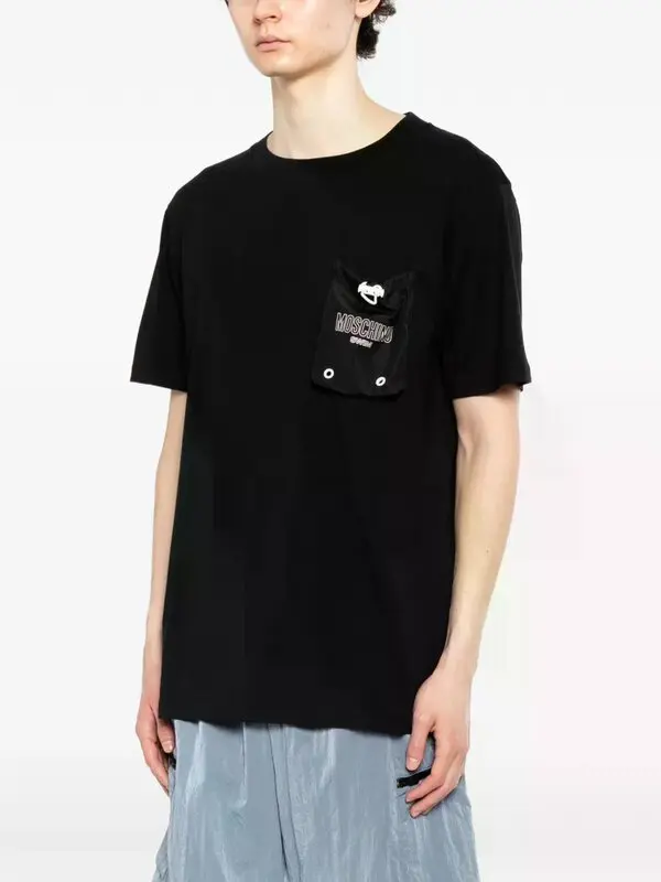 Moschino Logo-print Pocket T-shirt