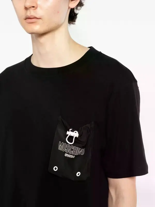 Moschino Logo-print Pocket T-shirt