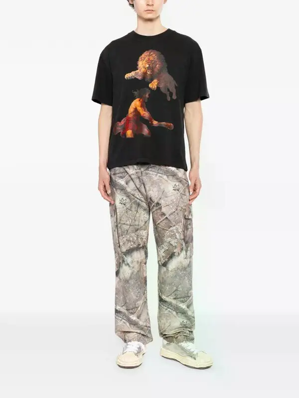 MELT Graphic-print Round Neck T-shirt