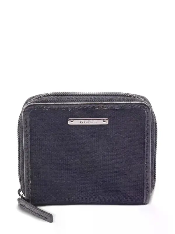 Gucci 2010s Gg-canvas Coin Wallet - Black