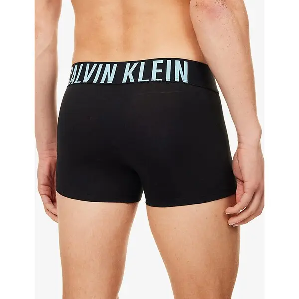 Calvin Klein Intense Power Pack Of Three Stretch-cotton Boxer Briefs - Multi