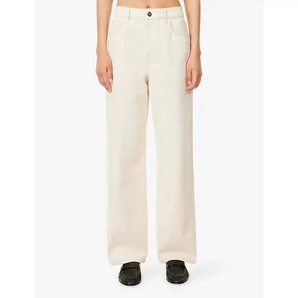 ROHE FRAMES Baggy-fit Wide-leg Denim Jeans