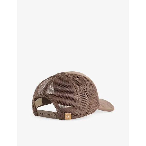 NOW YOU LIVE Embroidered Cotton Trucker Cap