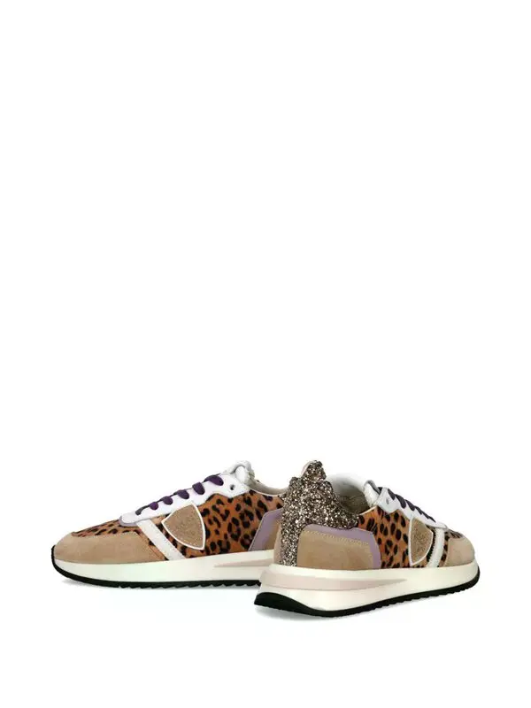 Philippe Model Tropez 2.1 Leopard Print Sneakers - Neutrals