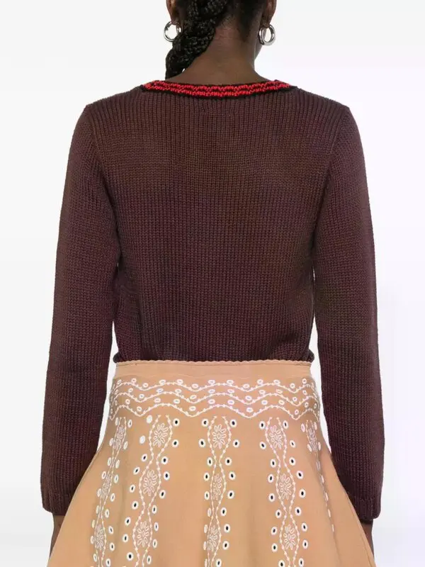 Sandro Knitted Mini Skirt