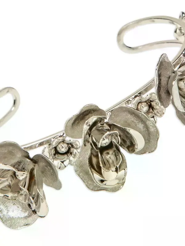 JENNIFER BEHR Larena Floral Hairband - Silver