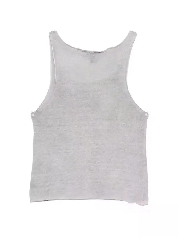 Avant Toi Knitted Racerback Tank Top