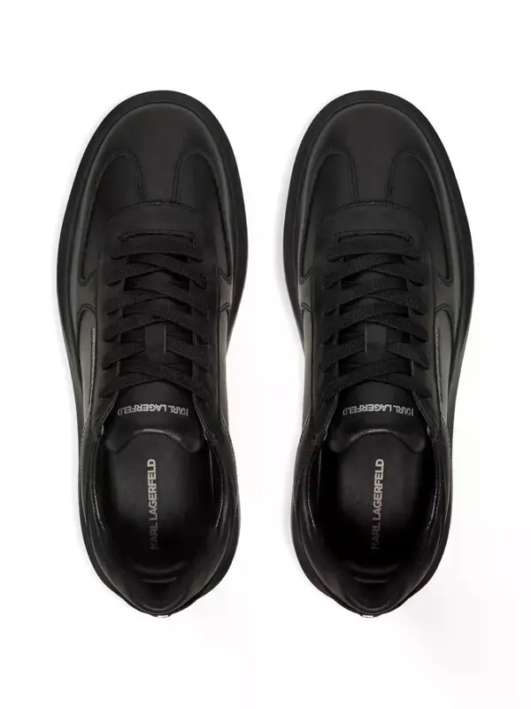 Karl Lagerfeld Platform Sole Lace-up Sneakers