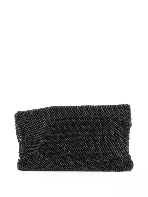 TWENTY FOURHAITCH Embellished Clutch - Black