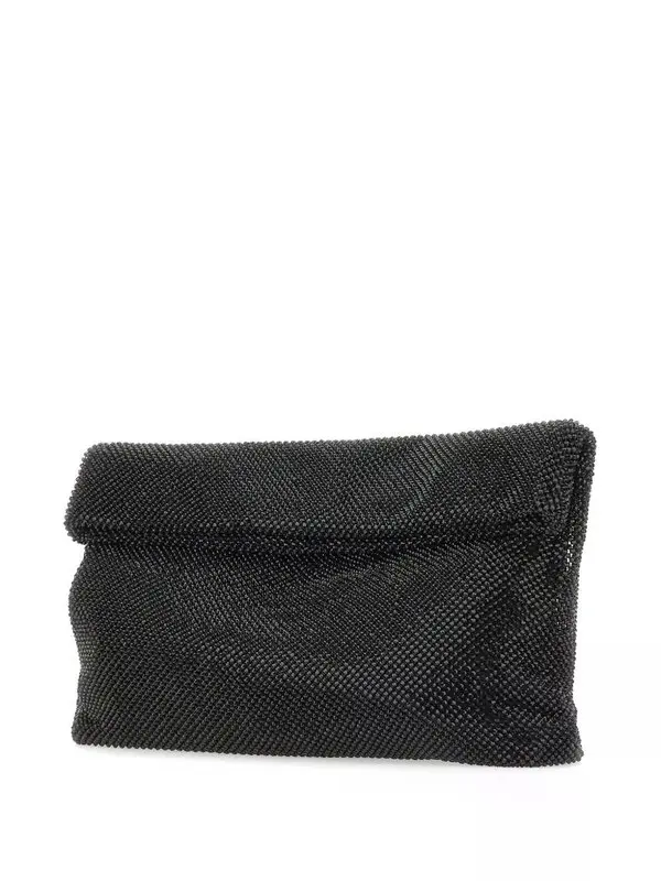 TWENTY FOURHAITCH Embellished Clutch - Black