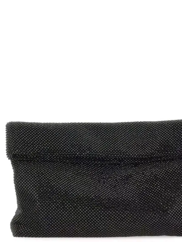 TWENTY FOURHAITCH Embellished Clutch - Black