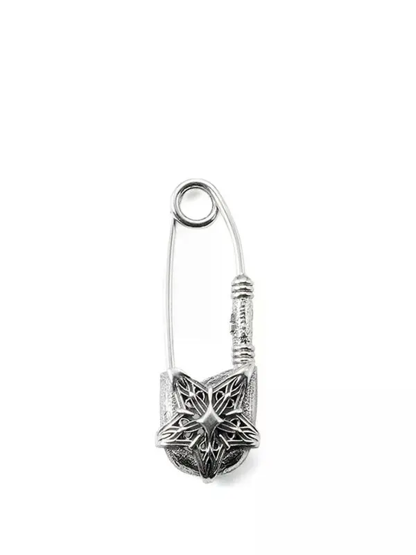 Emanuele Bicocchi Stella Pin Stud Earring - Silver