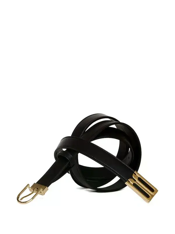 Victoria Beckham Buckle Belt - Black