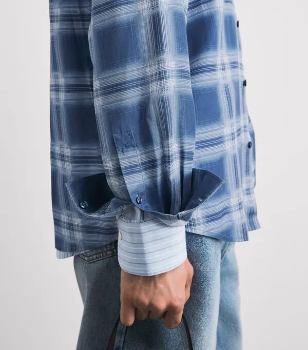 7 For All Mankind Check Shirt